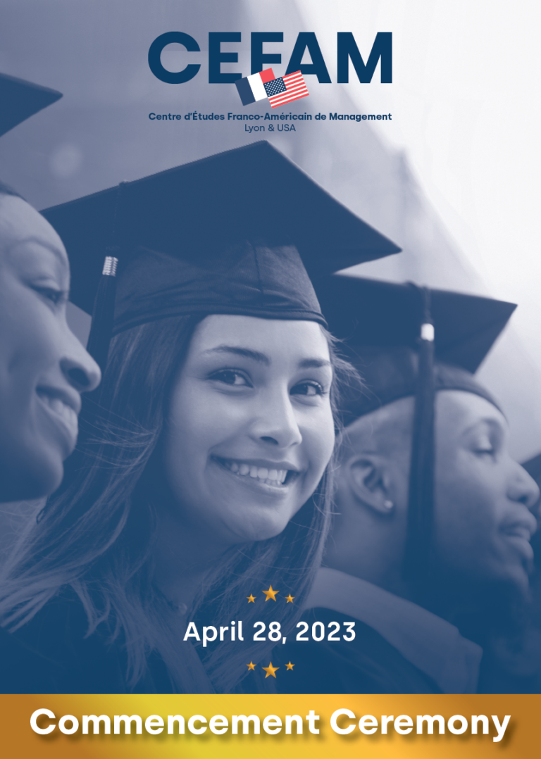 Commencement Ceremony à Lyon - CEFAM
