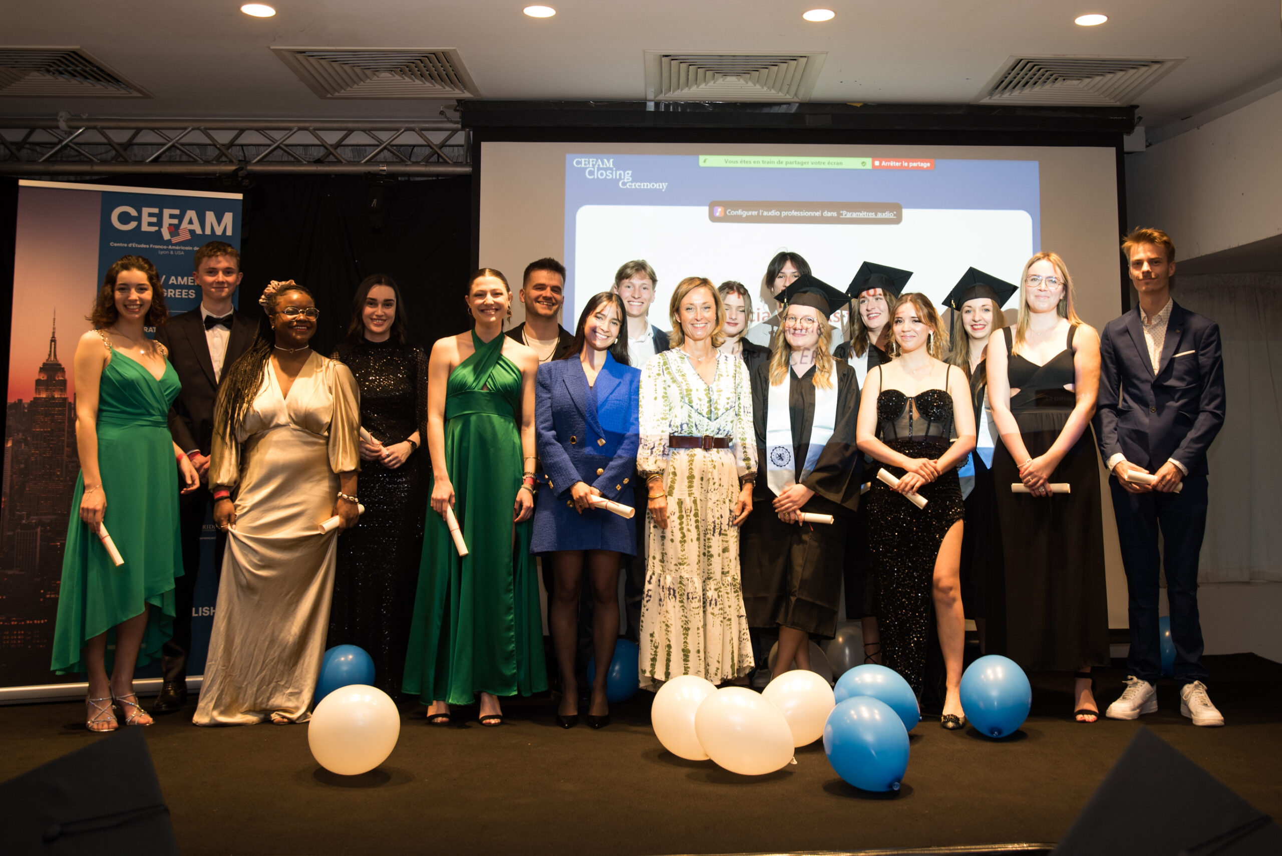 Commencement ceremony à Lyon - CEFAM