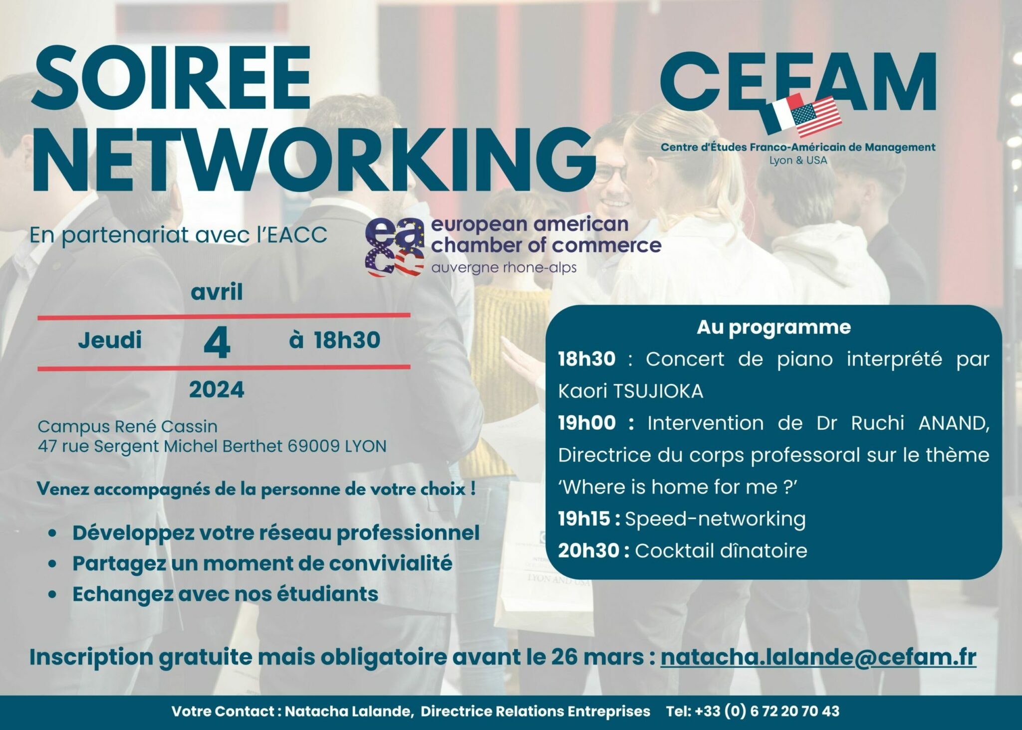 Soirée Networking - CEFAM