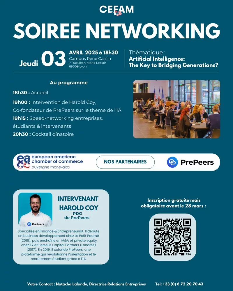 Soirée Networking 2025 - CEFAM